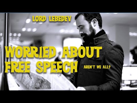 Lord lebedev champions the case for free speech in the house of Lords ...