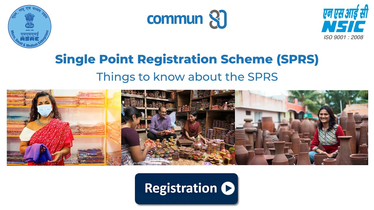 Benefits of Single Point Registration Scheme (SPRS) - YouTube