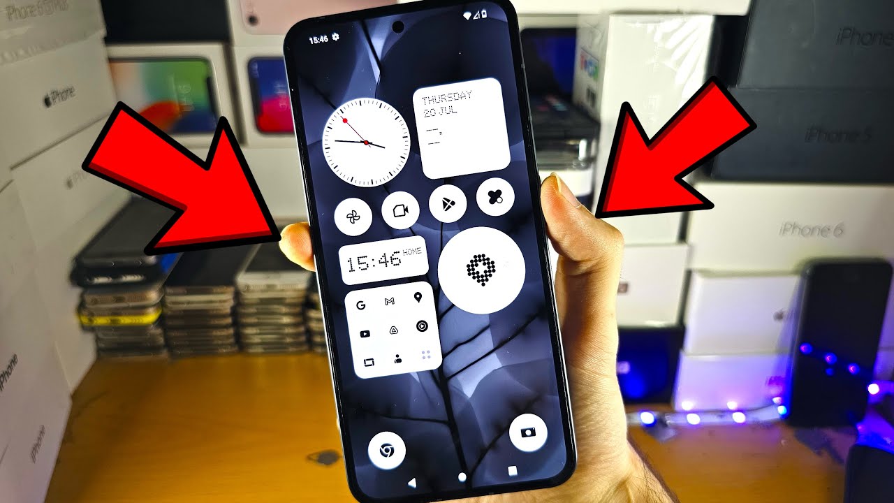 How To ScreenShot on Nothing Phone 2! - YouTube