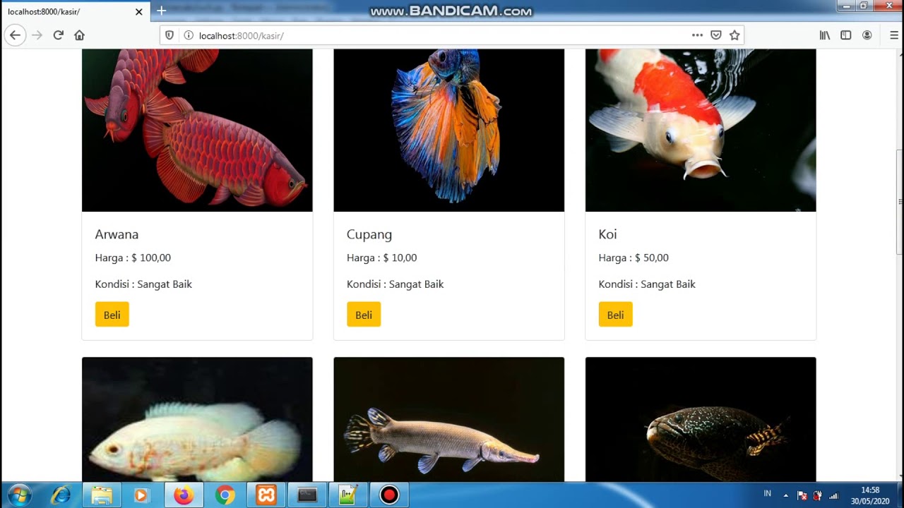 Python Django Framework - AquaFish Store | Abiyoga - YouTube