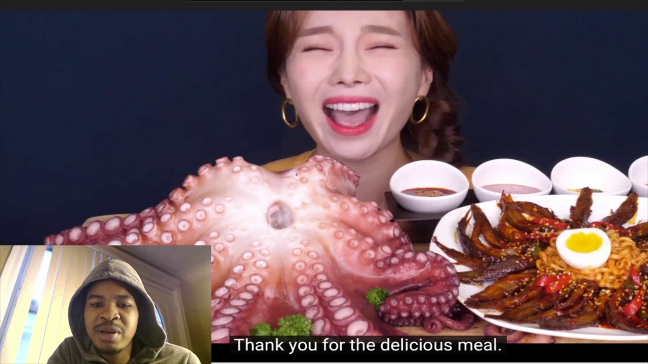 ENG SUB)Octopus🐙& mudfish Mukbang Eatingsound Seafood Ssoyoung - YouTube