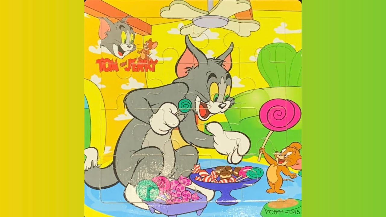 Fun with Tom and Jerry Puzzle! | Kids Puzzle Time #2 - YouTube