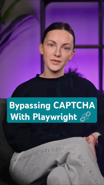 Learn to bypass CAPTCHA using Playwright. #web #webdevelopment #webscraping #playwright - YouTube