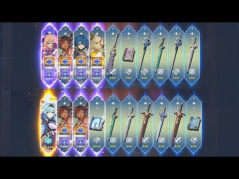 Summon Eula The WORLDS LUCKIEST F2P IN GENSHIN IMPACT 2 Multi Summons 7 ...