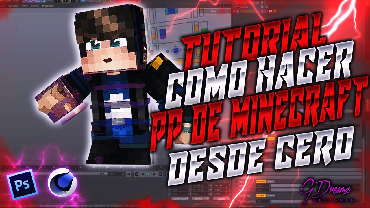 [TUTORIAL] COMO HACER LOGOS/PP DE MINECRAFT PARA TU CANAL DE YOUTUBE ...