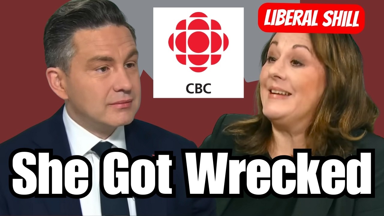 Poilievre schools Liberal hack Rosemary Barton on CBC! - YouTube