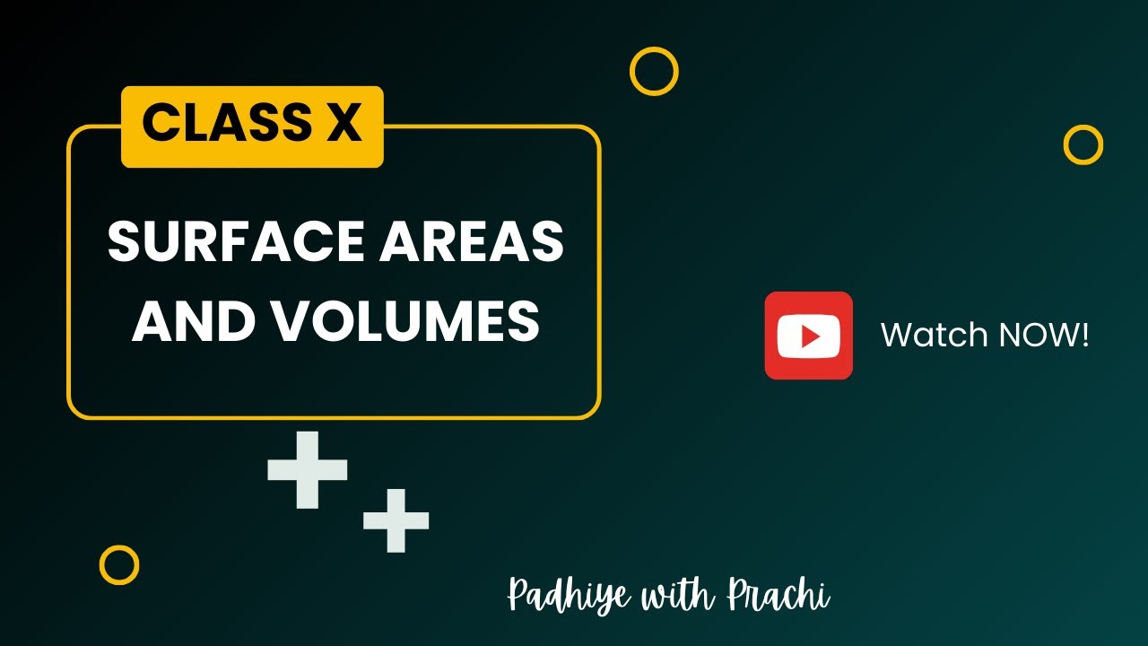 Surface Areas of Combined Solids - Class X Mathematics #geometry #maths ...