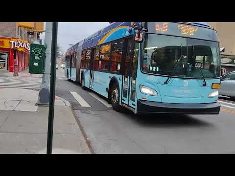MTA Bus:2019 New flyer XE60 #4957 on the Bx9 - YouTube