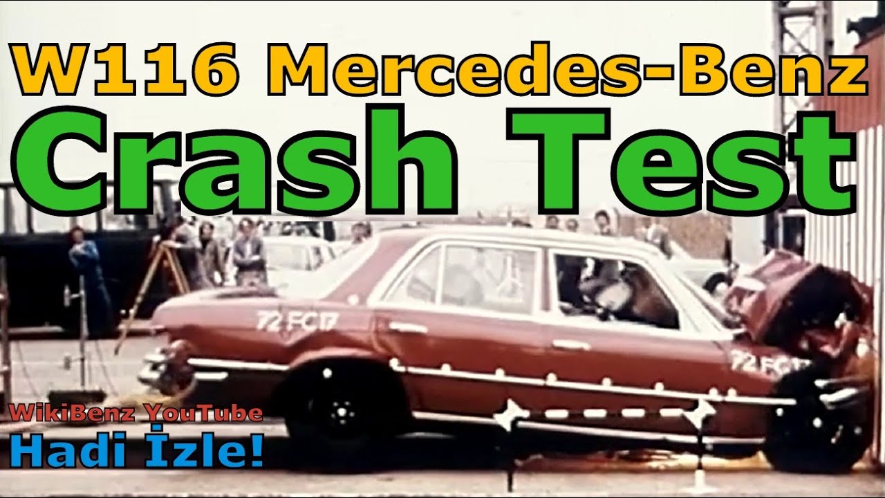 W116 MERCEDES-BENZ | CRASH TEST - YouTube