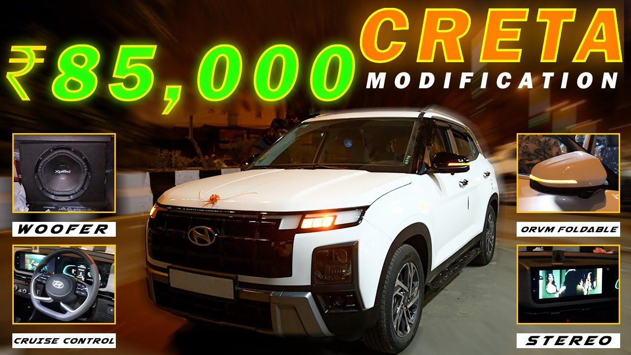 85,000 CRETA MODIFICATION | TOP MODIFIED CAR | CAR MODE RANI BAGH | CAR ...