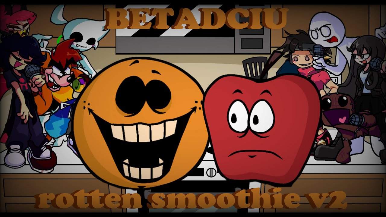 FNF-rotten smoothie v2 but Every Turn a Different Cover is Used (rotten ...