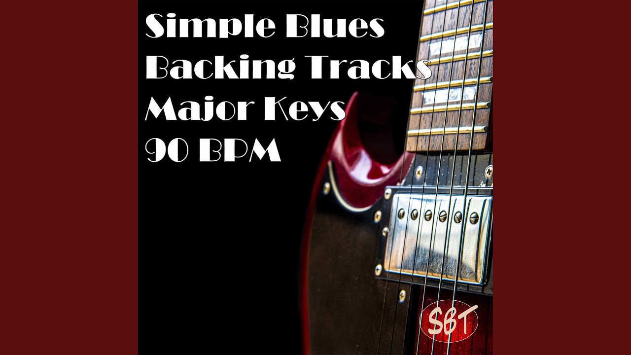Simple Blues Backing Tracks in A Major - YouTube