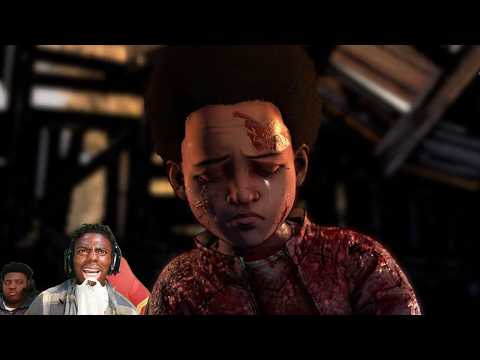 iShowSpeed Cries After AJ Kills Clementine In The Walking Dead..💔🥲