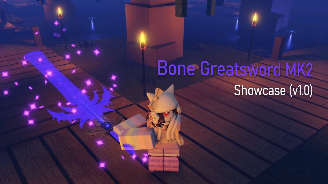 Wave Defense: OVERDRIVE! - Bone Greatsword MK2 Showcase (v1.0) - YouTube