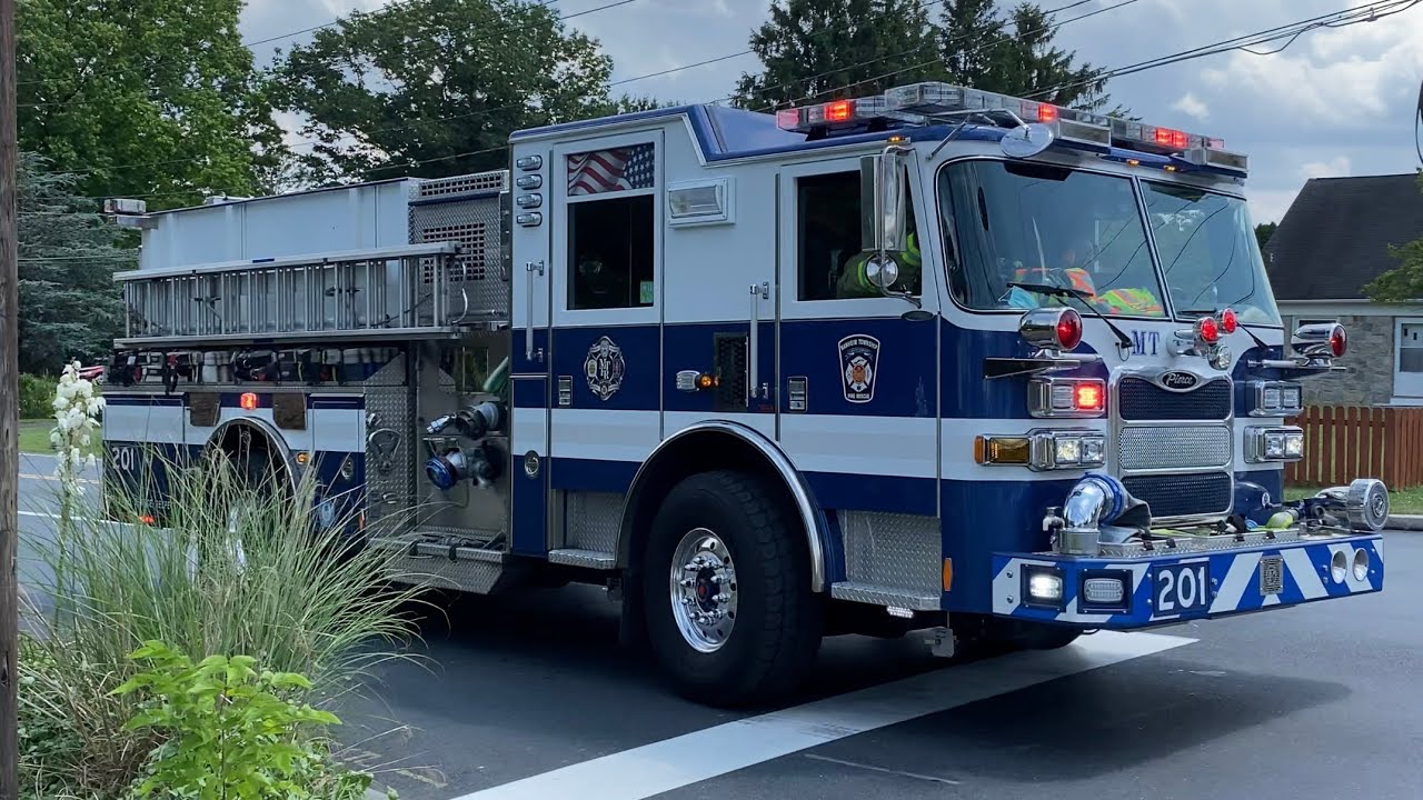 Manheim Township Fire Rescue Engine 201 Responding * Peaked Q & Horn ...