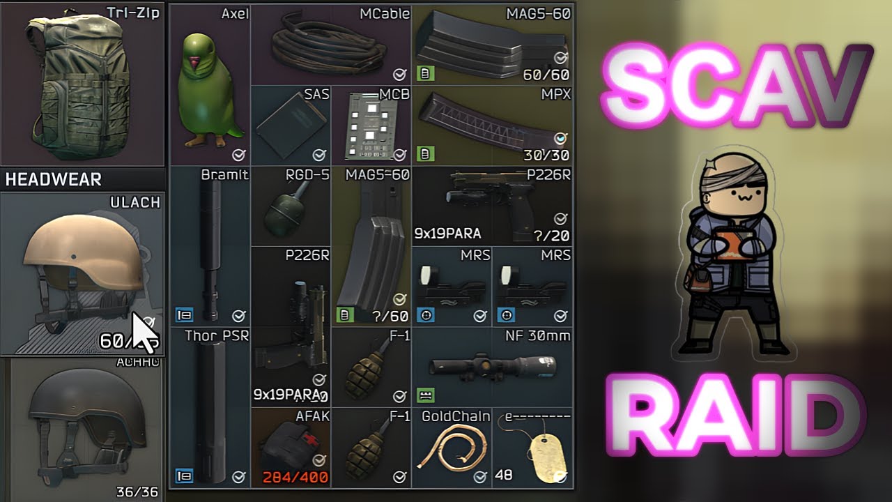Tarkov explained in SCAV RAID - YouTube