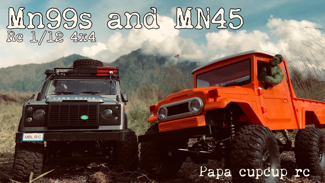 MN99s and MN45 RC 1/12 4x4 - YouTube