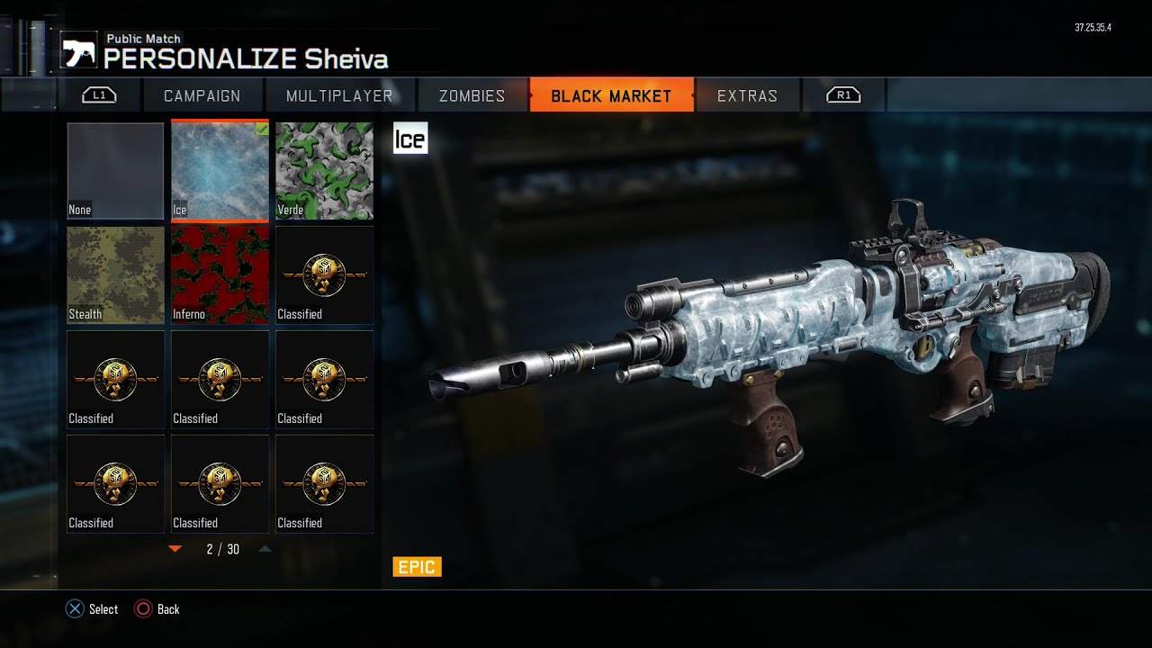 EPIC ICE CAMO!! SHEIVA GAMEPLAY (B03) - YouTube
