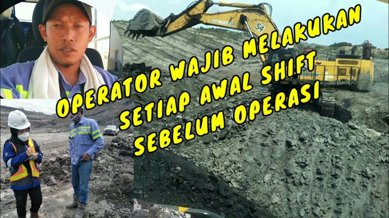 Pengecekan, Perawatan Harian (P2h ) Unit Excavator - YouTube
