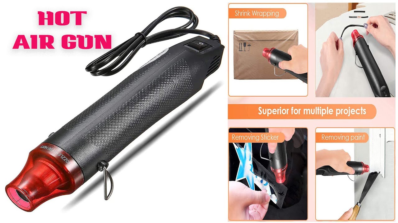 Handheld Portable Mini Heat Gun Multi-Function Electrical Heat Tool # ...