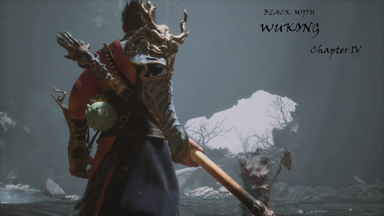 Black Myth: Wukong Chapter 4 Zhu Bajie & Violet Spider cinematic PS5 ...