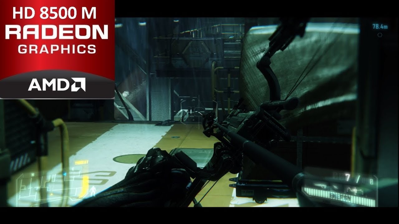 CRYSIS 3 on AMD Radeon hd 8500m - YouTube