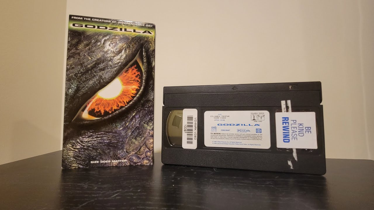 Godzilla (1998) VHS Opening - YouTube