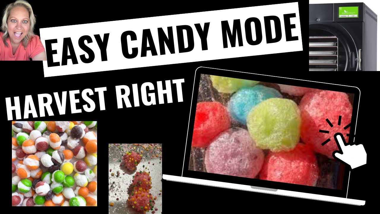 Easy Candy Mode for the Harvest Right freeze dryer!!! - YouTube