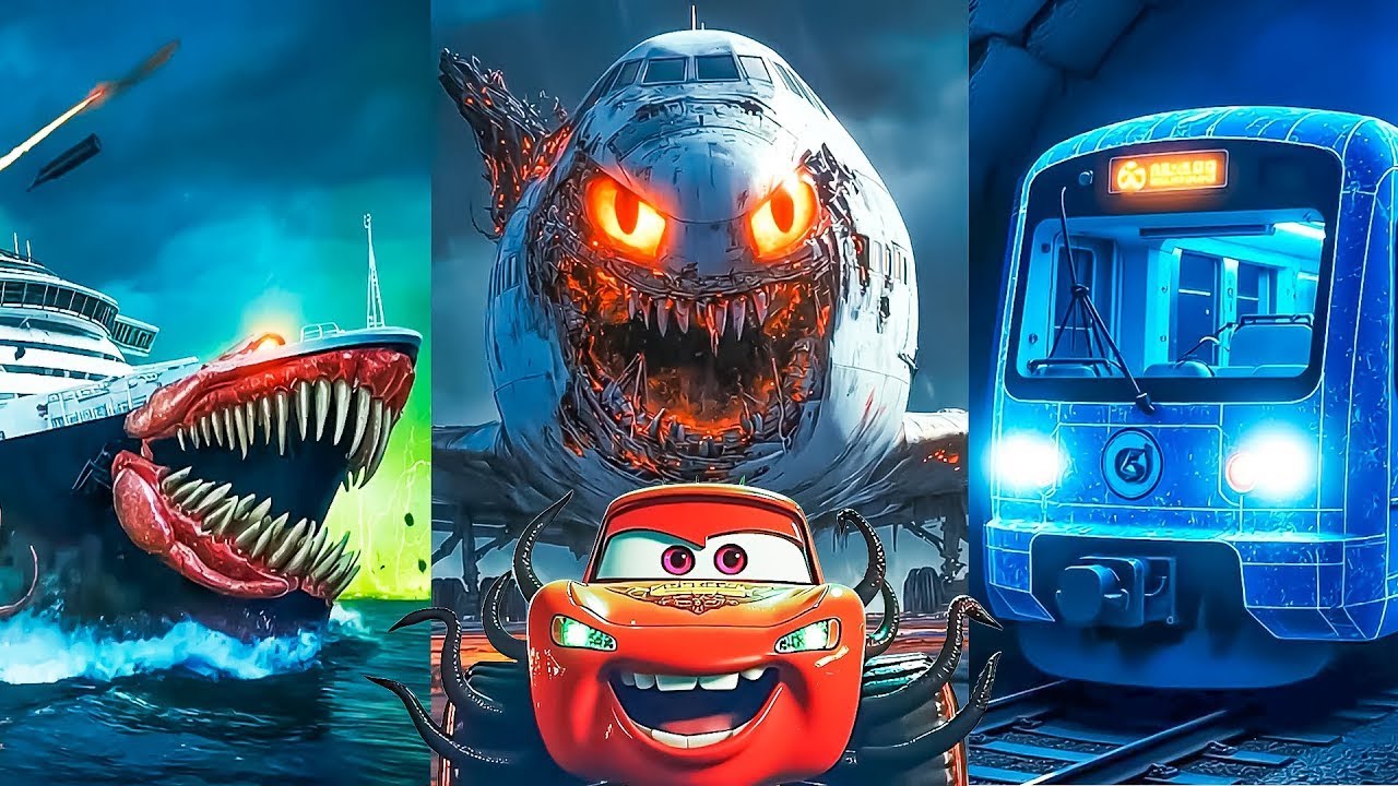 INFECTED SKY Infected Sea McQueen Moster Train Eater Coffin Dance Song ...