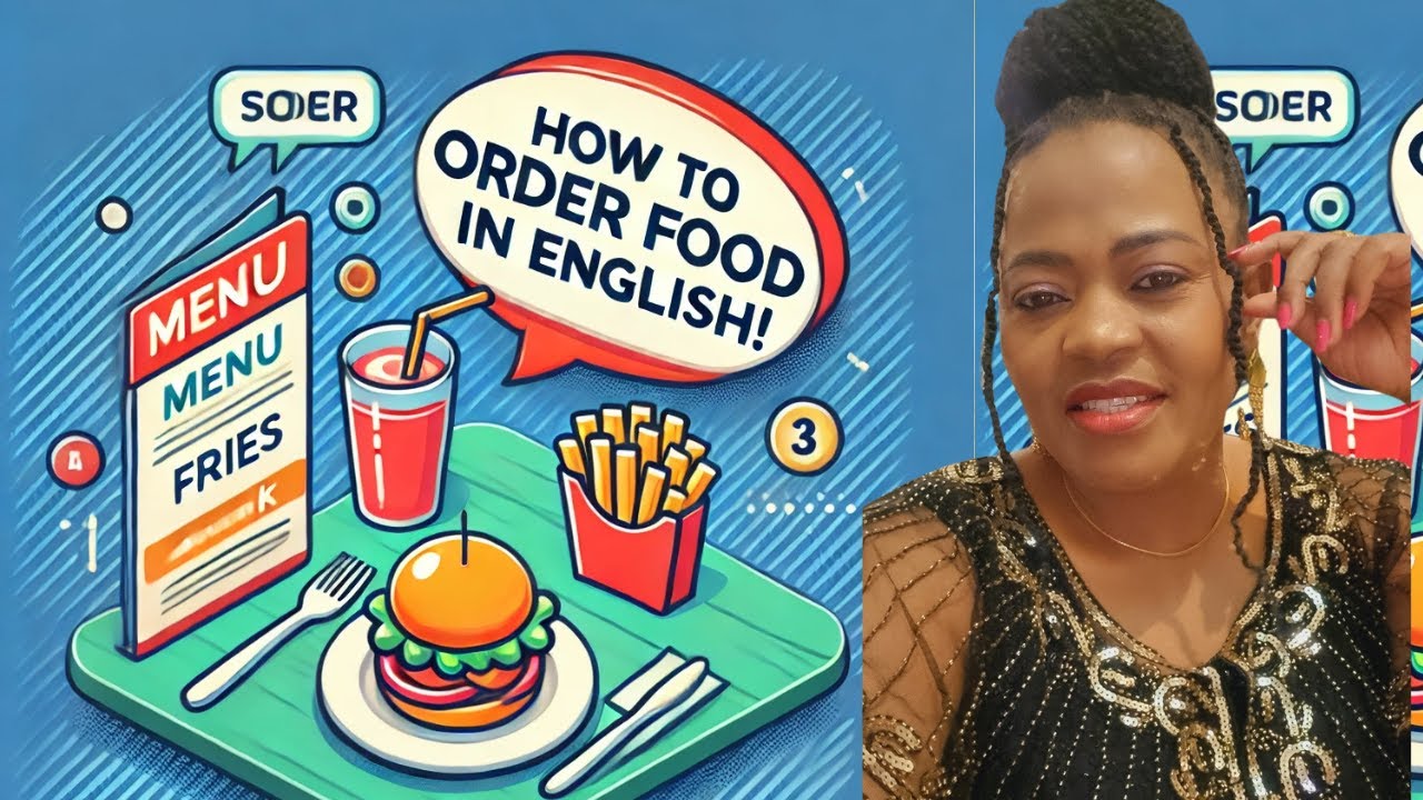 How to Order Food at a Restaurant | English Conversation for Beginners ...