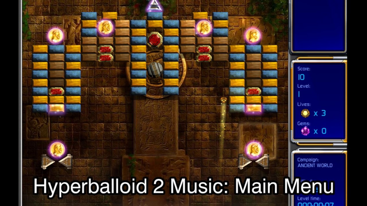 Hyperballoid 2 Music Main Menu - YouTube