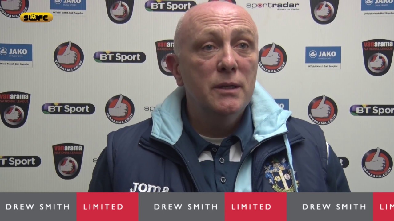 SUFCtv: Micky Stephens interview Sutton United 2 York City 2 VNL 11/3 ...