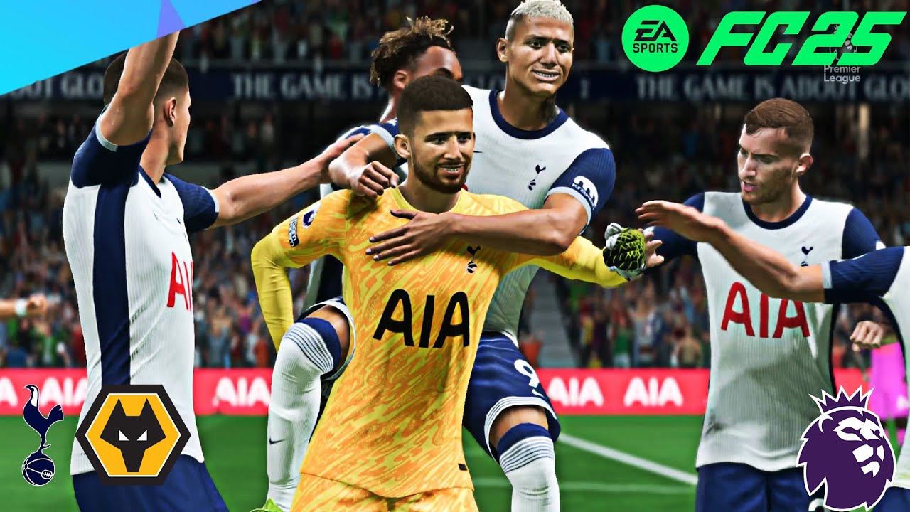 FC 25 - Premier League: Tottenham Hotspur VS Wolves| Penalty Shootout ...