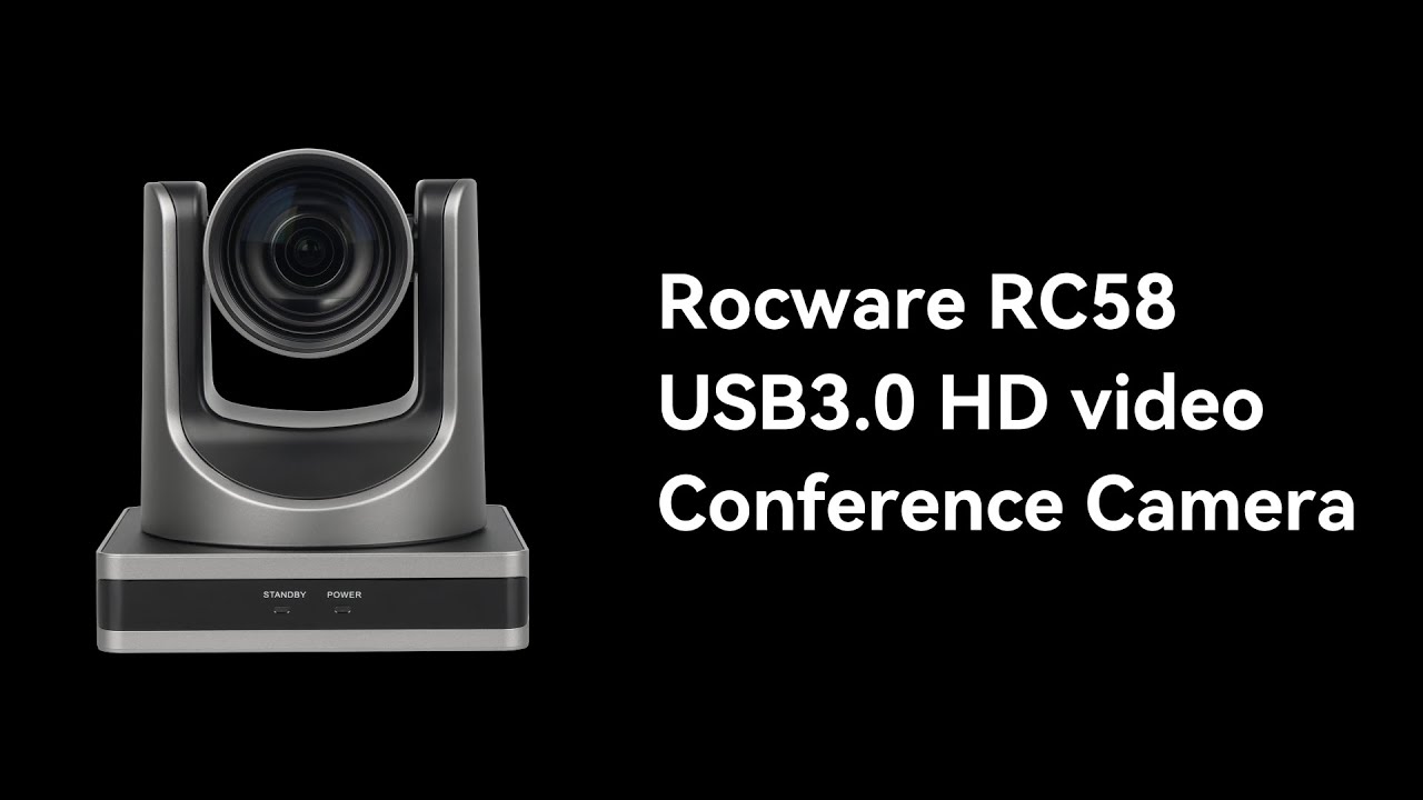 Rocware RC58 USB3.0 HD Video Conference Camera - YouTube