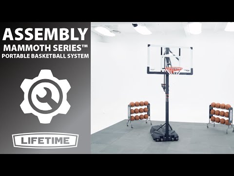 Lifetime Mammoth Series™ Portable Basketball System | Lifetime Assembly Video