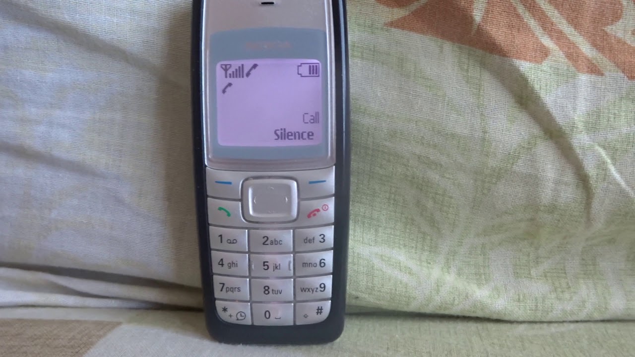 Nokia 1112 incoming call - YouTube