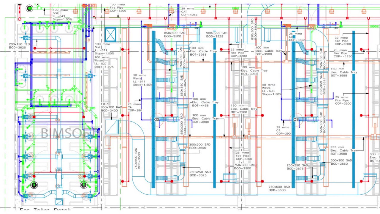 MEP Coordination (2D) - YouTube