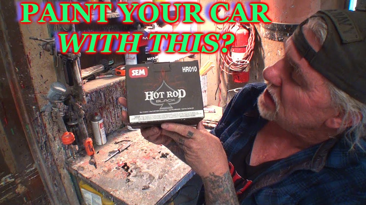 SEM Hot Rod Black Paint Kit - Should I Paint My Car With This STUFF ...