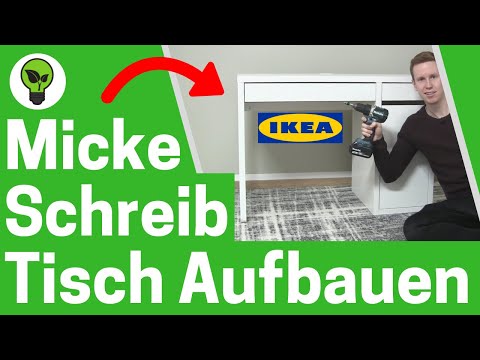 IKEA Micke Schreibtisch Aufbauen ✅ ULTIMATIVE ANLEITUNG: Wie Schreibtisch mit Schublade Montieren???
