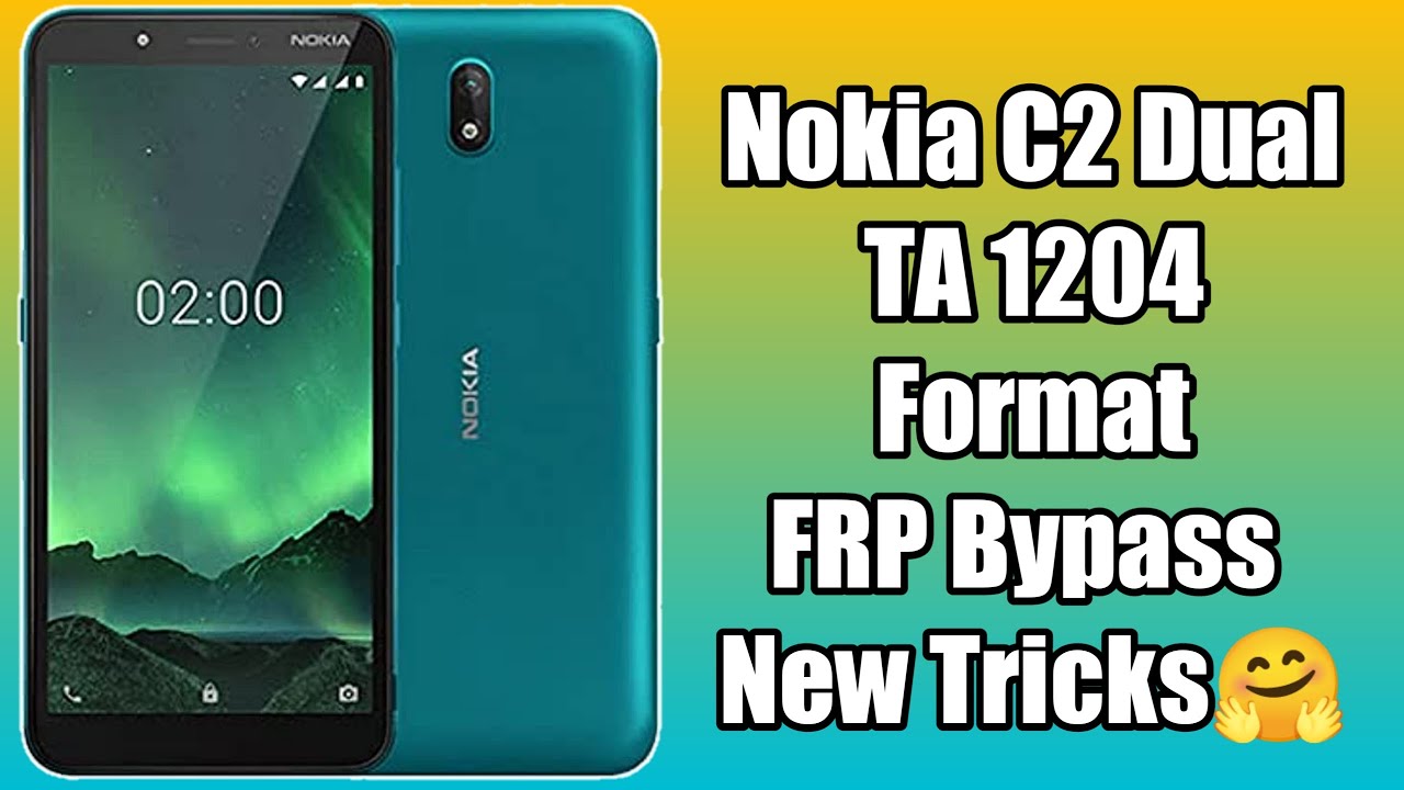 Nokia C2 Ta-1204 Hard Reset Failed/Fix No Command/Format Screen Lock ...