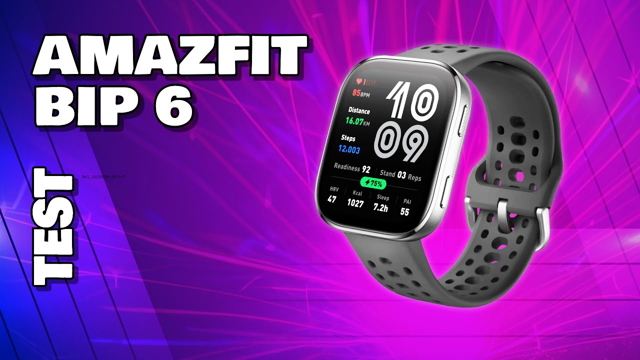 Test Amazfit Bip 6 - YouTube