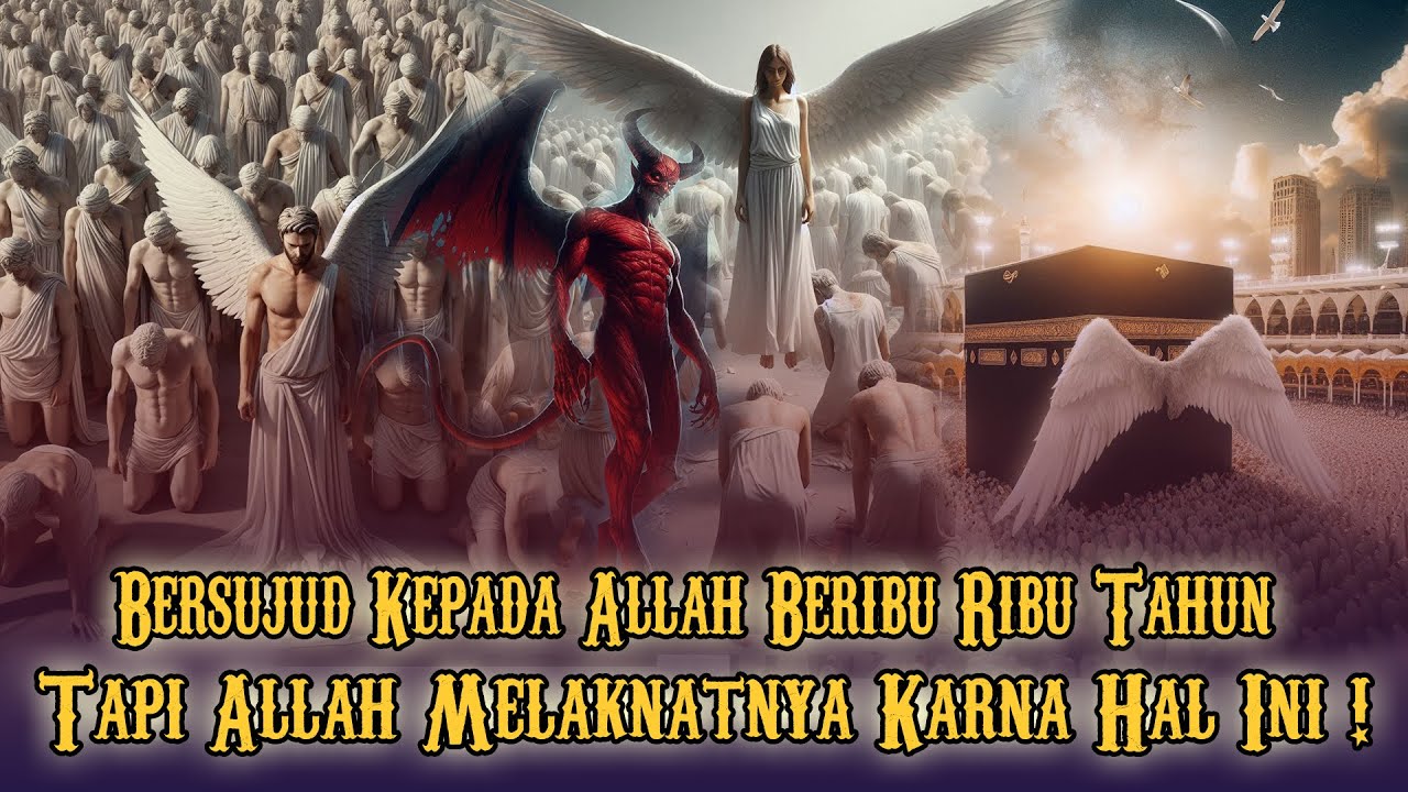 Kisah Azazil Imam Para Malaikat, sekarang Jadi Raja Iblis??! - YouTube