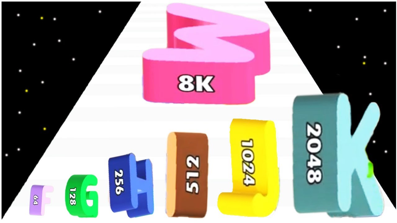 Merge Blocks 3D - 2048 Puzzle (update ver 1.2) - Gameplay Walkthrough ...