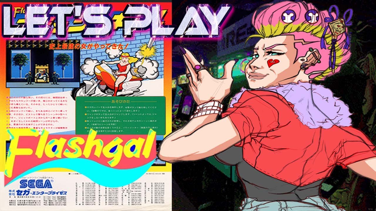 Arcade Play 30 Sega's Flash Gal - YouTube