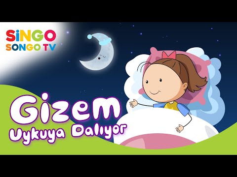 GİZEM Uykuya Dalıyor 😴🛌 – SingoSongo TV I İsme Özel Çocuk Şarkıları 🎵