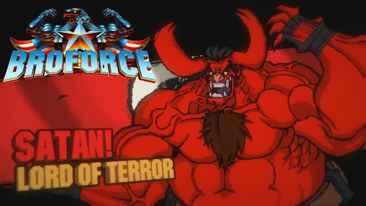 BROFORCE - SATAN! -/- FINAL BOSS - YouTube