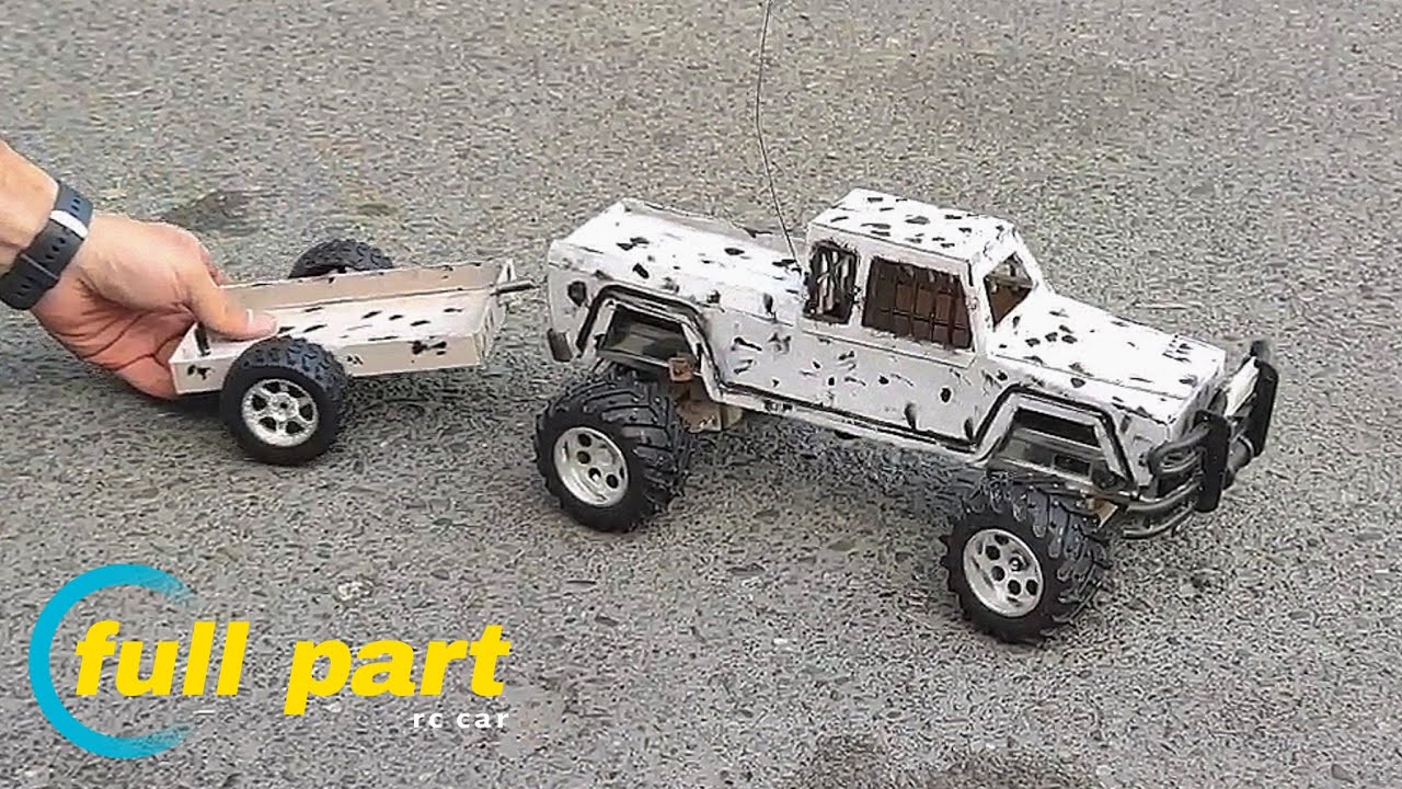 💥How to make powerful RC car 💡⚙️ how to make Rc car chassis ⚙️💡 - YouTube