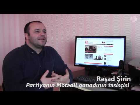 Rəşad Şirin yeni yaradılan partiyadan danışdı