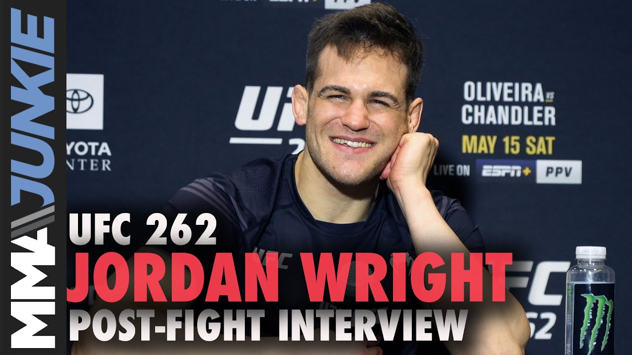 Jordan Wright has title hopes after 64-second KO win | UFC 262 ...