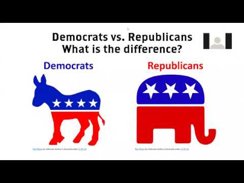 Civics assignment on Democrats vs Republicans - YouTube
